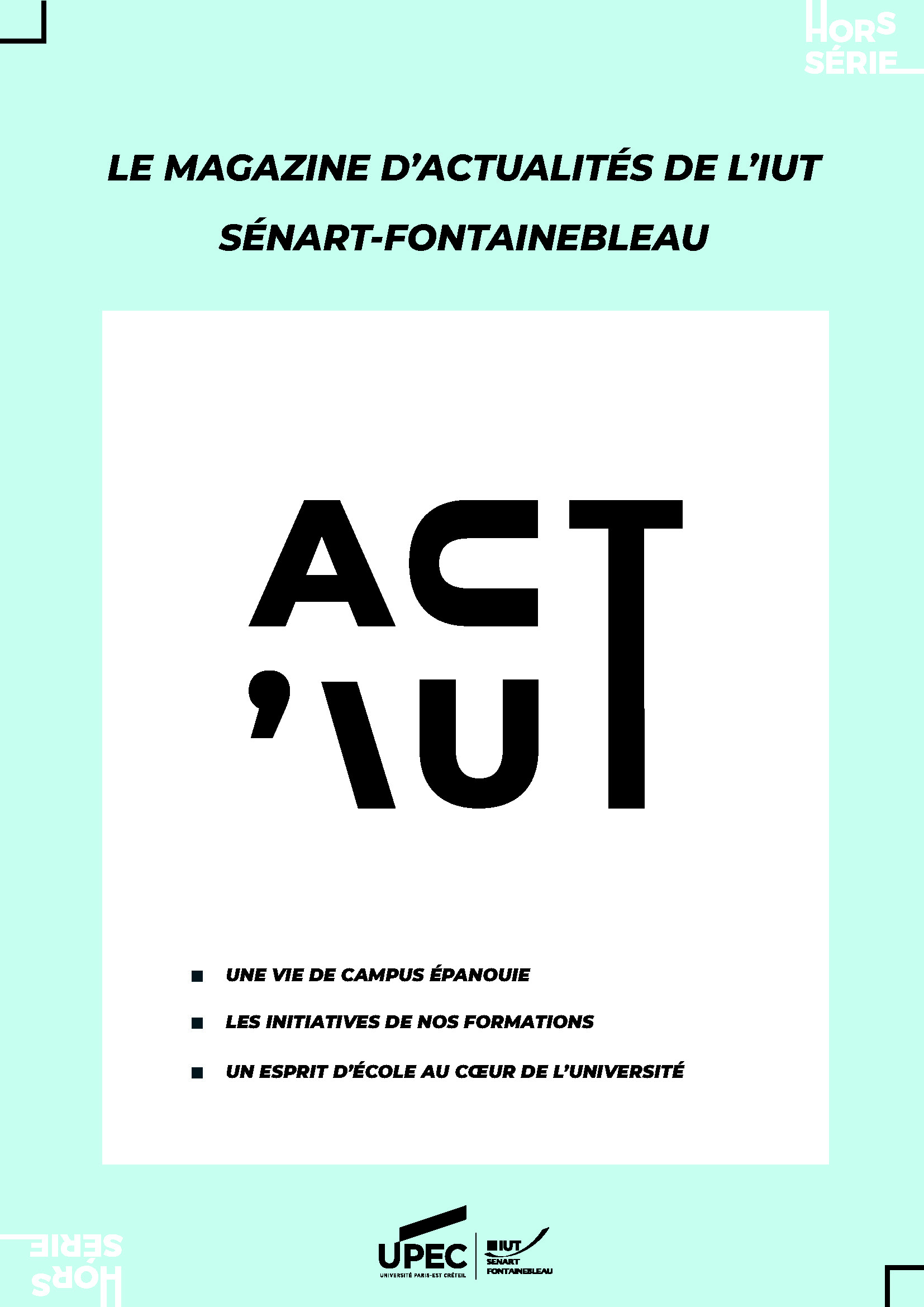Act'IUT 2022-2023 - IUT Sénart-Fontainebleau